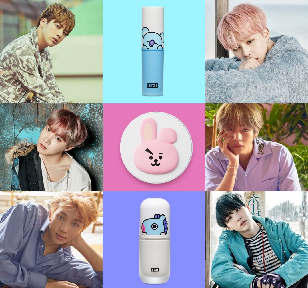 BTS Just Released Two Full Makeup & Skincare Lines with VT — & My ...